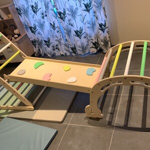 Climbing Triangle Two-sided Ramp Kletterdreieck Climbing Arch - Etsy