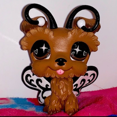 Ooak Lps Custom Hand Painted Angel Kitty - Etsy