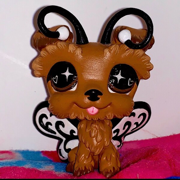 Ooak Lps Custom - Hand Painted Angel Kitty - Etsy