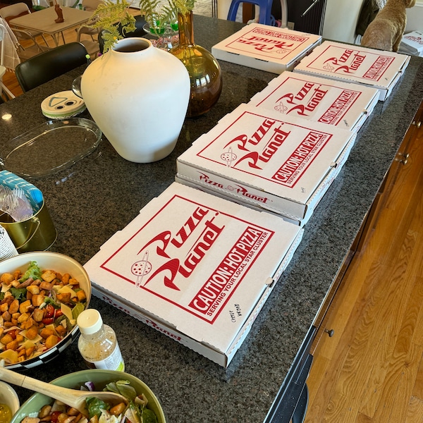 Pizza Planet Pizza Boxes for Party Events and Collectors - Etsy