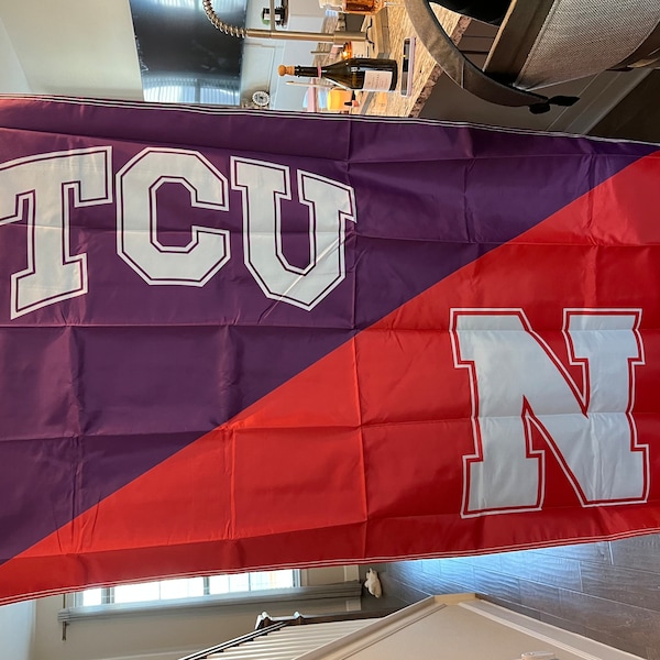 Custom House Divided Flag, Custom Flag, House Divided Flag, NFL Flag ...