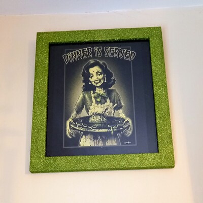 Vintage Zombie, Pinup, Hotrod, Lowbrow, Art Print by Marcus Jones - Etsy