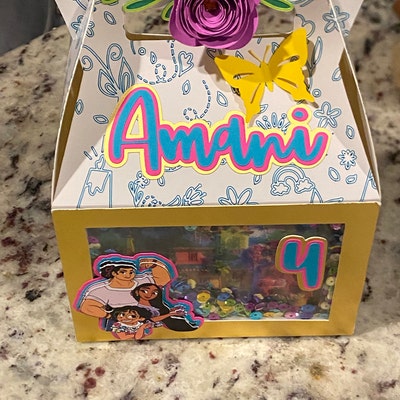 MM Box Template Favor Box Digital File for Cricut and Silhouette Favor ...