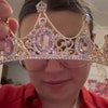 Fiona's Tiara in Gold Color Metal & Clear Crystal Faux Diamond Details ...