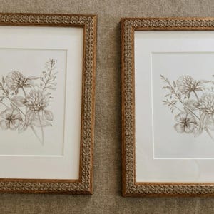 Contemporary Gold Picture Frame Photo Frame A4 A4 A3 4x4 5X5 5x7 8x8 ...