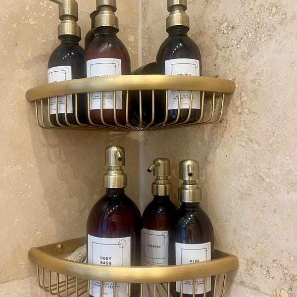 Minimalistic, Personalised Labels, Shampoo, Conditioner, Shower Gel ...