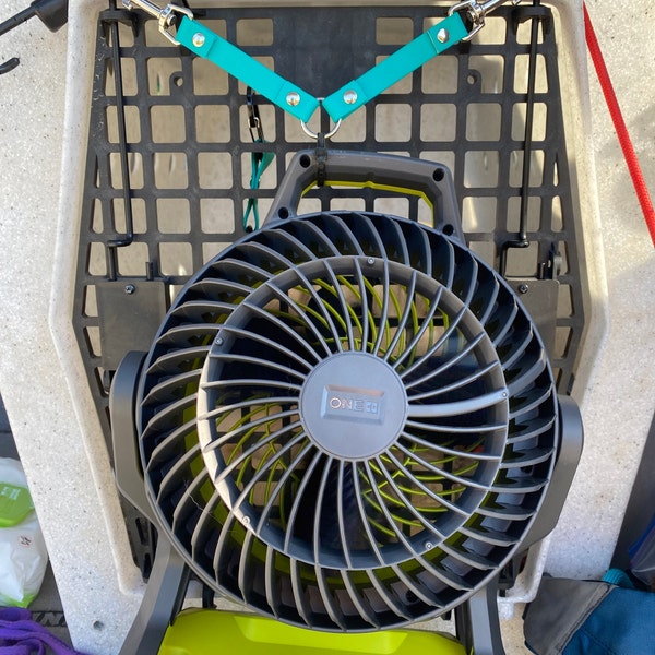 Dog Kennel Fan Hanging Utility Straps -great for Dog Shows/ Agility ...