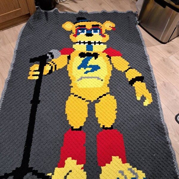 Highland Cow C2C Crochet Pattern C2C Graphgan Pattern / C2C Graphs ...