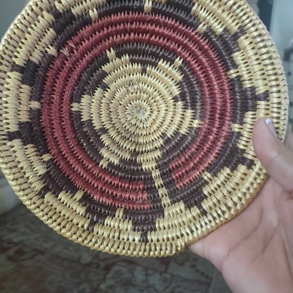 Native American Hand Made Pot Design Painted Ornament - Etsy