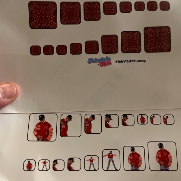 Bratz Baddie-waterslide Nail Decals 40MM - Etsy