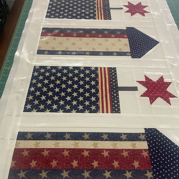 Firework Frenzy Table Runner Pattern - PDF Pattern - Etsy