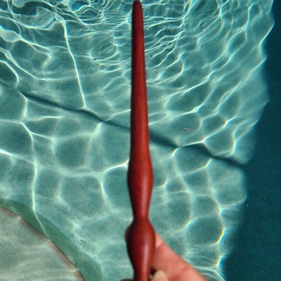 Mahogany Ritual Wand Pagan Altar Wand - Etsy