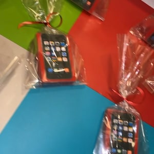 Cell Phone iPhone EDIBLE Cake Topper Image Frosting Sheet, iPhone Cake ...