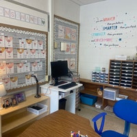 Graffiti Doodle Math Wall Sticker, Science Wall Art for School ...