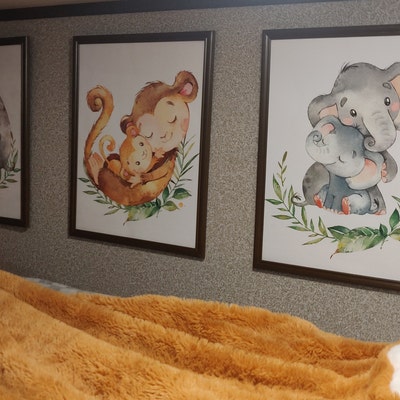 Farm Animals Nursery Wall Art Set of 3 Farm Nursery Prints Farm Baby ...