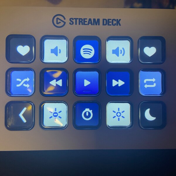 STREAM DECK ICONS Cozy Blue | Streamer | Twitch | Discord | Youtube ...