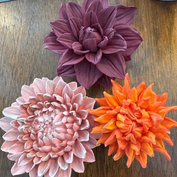 Flower Buds Silicone Mold. Dahlia Bud Chrysanthemum Bud Food Grade ...