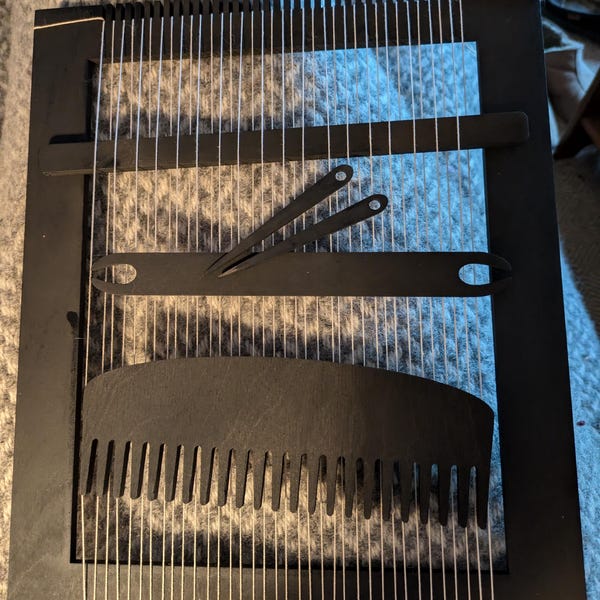 KIT for Weaving - Frame and Materials | DIY 6 Colors - Etsy