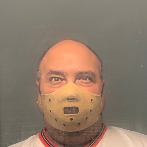 Hannibal Lecter Face Mask Latex Mask with Black Cotton | Etsy