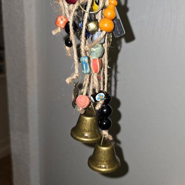 Hanging Door Knob Protection Bells, Hanging Bells for Door, Witchy ...