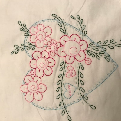 Live Simply Hand Embroidery Pattern Applique Digital - Etsy