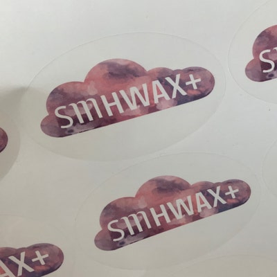 Clear Custom Stickers, Clear Round Stickers, Clear Lash Stickers, Clear ...