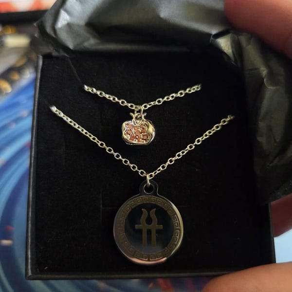 Hekate Prayer Beads With Hekate's Wheel, Snake and Skeleton Key, Rosary ...