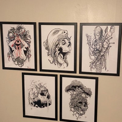 Nurse of Cysts Art Print by We Are All Corrupted - Etsy