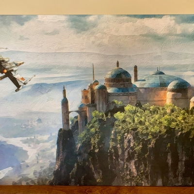 Planet Naboo Canvas Print, Star Wars ART, Star Wars PRINT, Star Wars ...