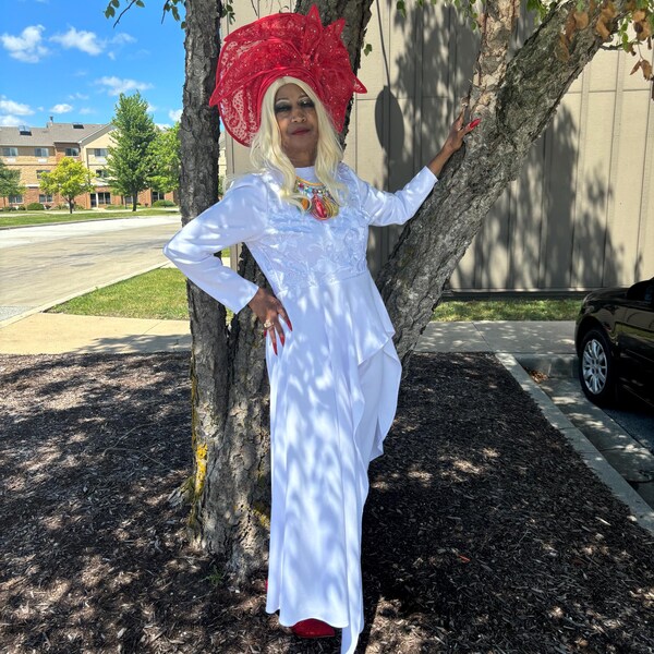 African Ready Made Auto Gele / Net Asoke Auto Gele / Classy Auto Gele ...