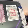 Emotional Support Bandage Bookmark | Book Lover Club Sticker Kindle ...