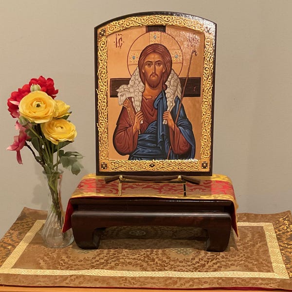 Icon of St. John of Shanghai and San Francisco Wonderworker. High ...