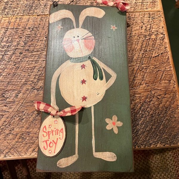 Primitive Fall Acorn Rustic Fall Wood Sign Fall Acorn Hand Painted ...