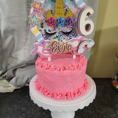 Minions Cake Topper, Despicable Me Cake Topper, One Cake Topper, Custom ...