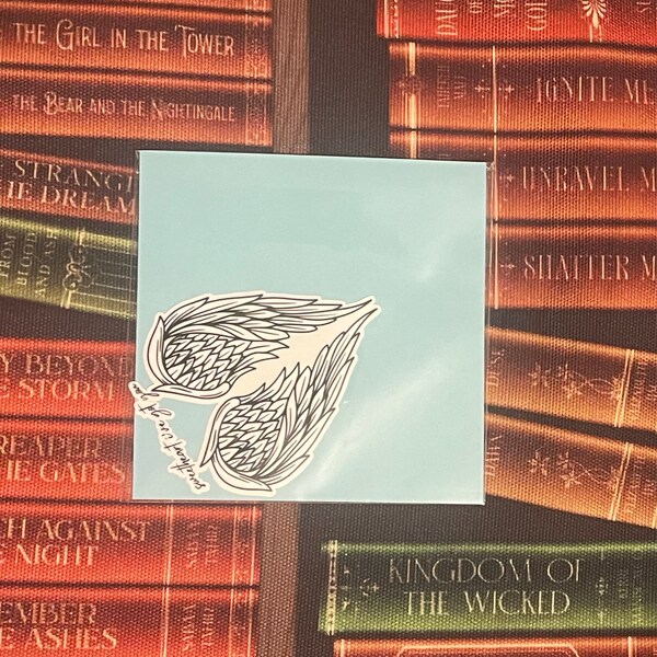 Bryce and Hunt Sticker| Crescent City by Sarah J Mass Sticker | Book ...