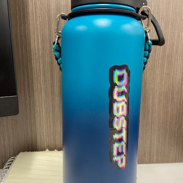 HOLOGRAPHIC Dubstep Sticker, Rave Sticker, EDM Sticker!! - Etsy