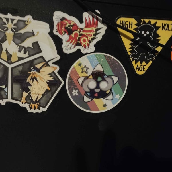 LGBTQ Set 1 Pokemon Round Vinyl Stickers 3 Inches Rainbow Gay Queer ...