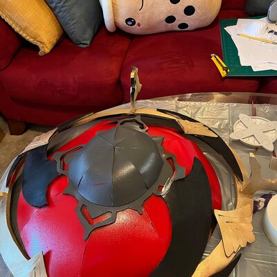 Genshin Impact Cosplay Prop Scaramouche's Hat Digital DIY Template ...