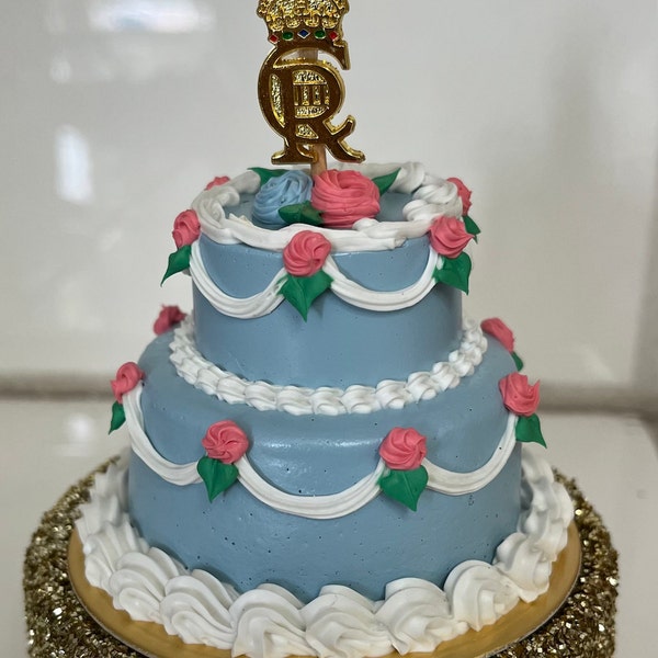 Two Tier Mini Cake Fakes in 6 Colors - Etsy