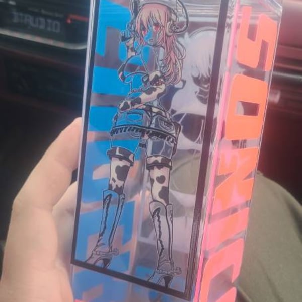 Glass Can With Straw Anime Theme Anime Lover Gift for Anime Lover Gift ...