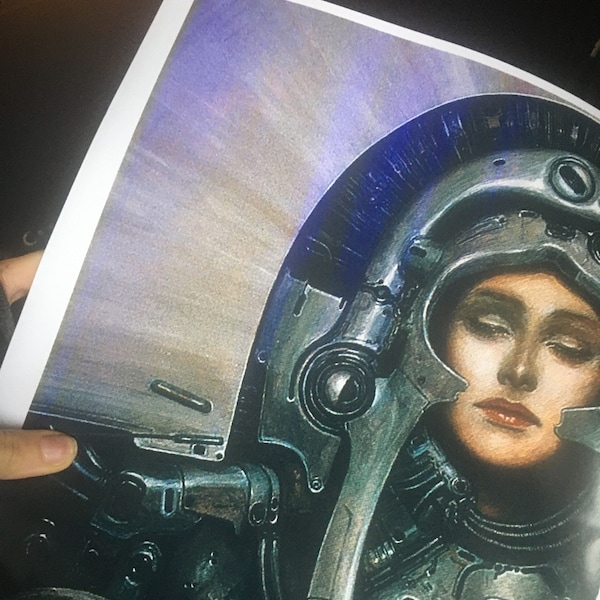 Masamune Shirow Puma Twins Dominion Tank Police Print 17x22 - Etsy