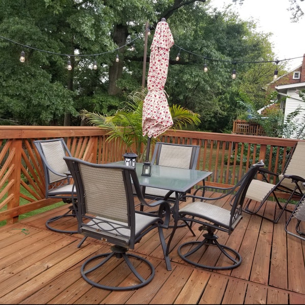 IYN Stands - String Light Pole Stand With Brackets - Hang String Lights ...