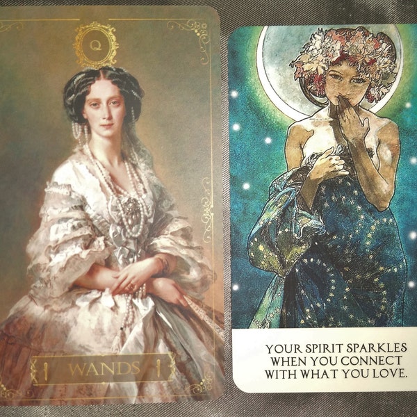 Enchanted Art Oracle Card Deck - Etsy