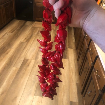 Polynesian, Samoan, Tongan Men's Traditional Ula Fala Necklace Natural ...