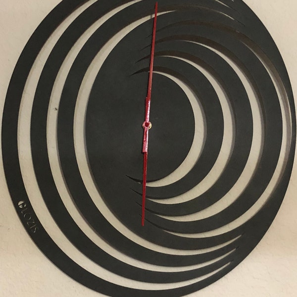 Wall Clock Hypnosis/ Large Wall Clock / Modern Wall Clock / Unique ...