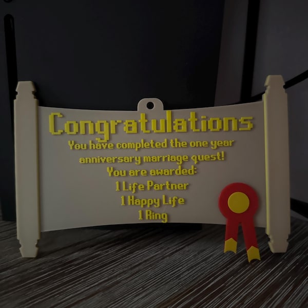 OSRS Custom Quest Congratulations Wall Art | Old School Runescape Gift ...