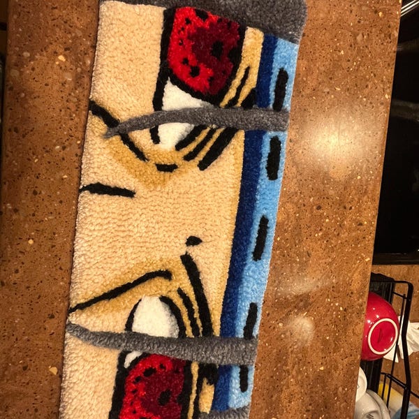 Fluid Keyboard Rug / %100 Handmade Fluffy Keyboard Rug - Etsy