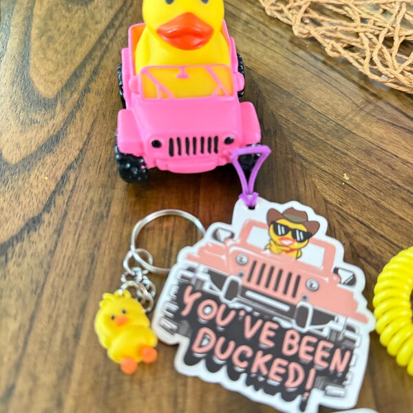 New Colors!! Rubber Duck Driver in White 4x4. Happiness is Being Ducked ...