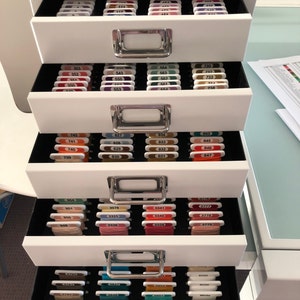 DMC Floss Chip Storage System Acrylic Floss Chips for DMC - Etsy