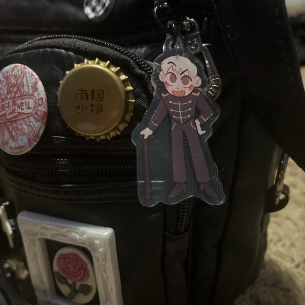 Gerard Way Acrylic Keychain: MCR Chibi Charm - Etsy